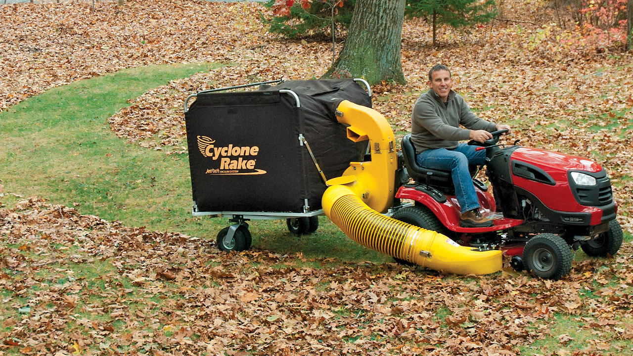 America's #1 Lawn and Leaf Vacuum | Cyclone Rake